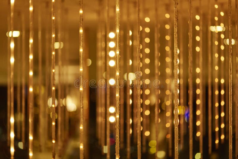 Abstract Vertical Light Bulb Stick Stock Photo - Image of design, gold ...