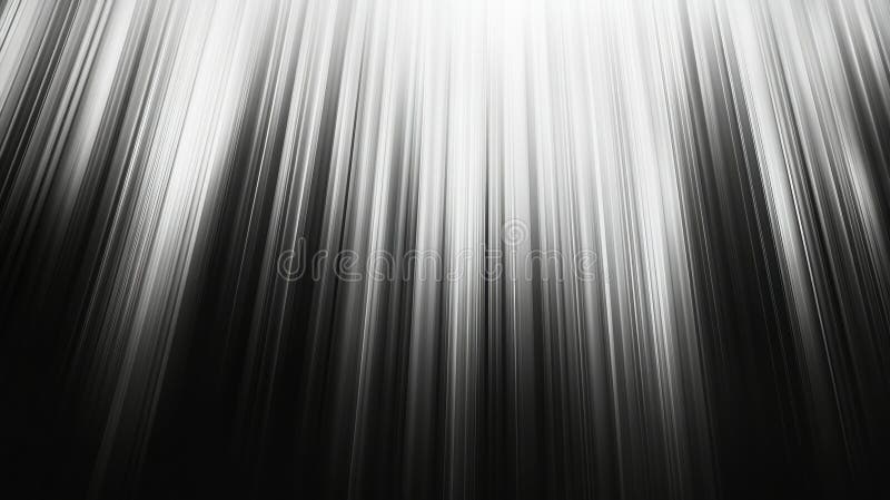 Abstract Vertical Light Streaks in Black and White Gradient Design ...