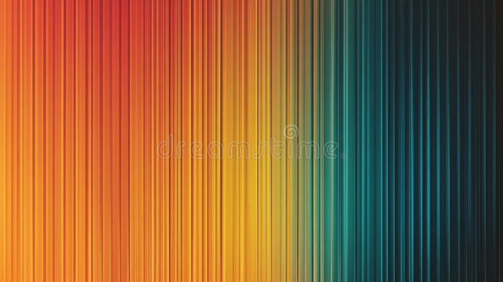 Abstract Vertical Lines Gradient Orange Teal Background Stock ...