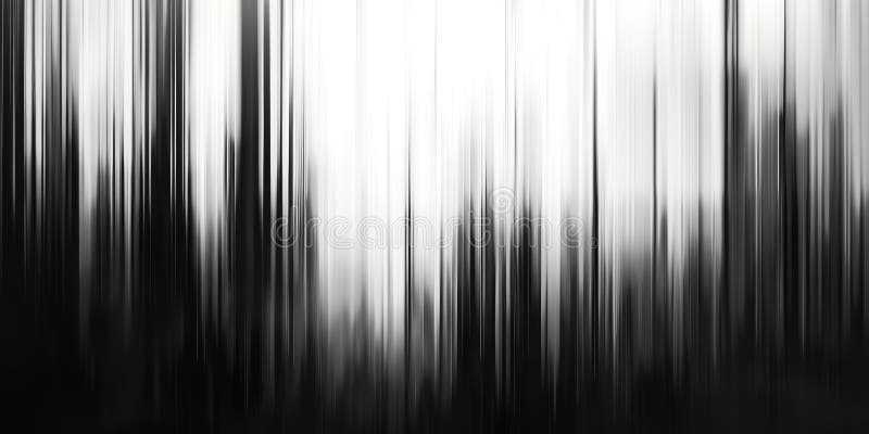 Abstract Vertical Lines in Grayscale with Illusion of Depth Stock Photo ...