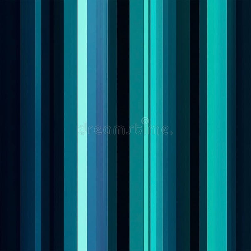 Abstract Vertical Stripes with Blue and Teal Tones Minimalist Design ...