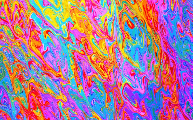 Abstract Vibrant Colors Pattern Background Design Stock Illustration ...