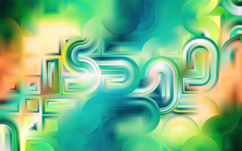 Abstract Vibrant Colors Pattern Background Design Stock Illustration ...