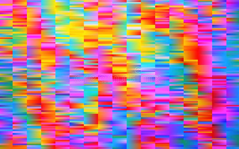 Abstract Vibrant Colors Pattern Background Design Stock Illustration ...