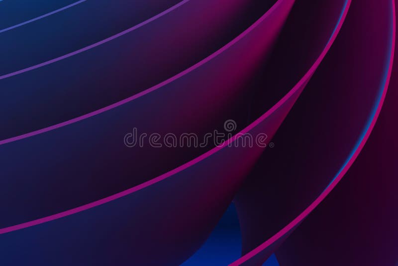 Abstract Vibrant Digital Graphic, Neon Colored Sheets Stock ...