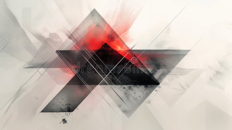 Abstract Vibrant Geometric Shapes Express Seamless Pattern Style ...