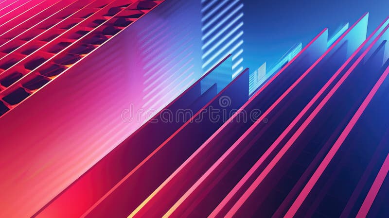 Abstract Vibrant Geometric Shapes Express Seamless Pattern Style ...