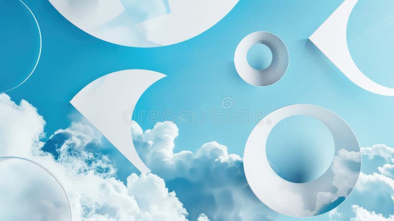 Abstract Vibrant Geometric Shapes Express Seamless Pattern Style ...