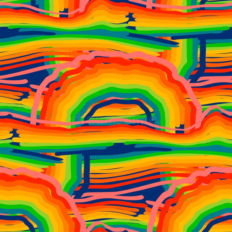 Vibrant Pattern stock vector. Illustration of feminine - 33350343