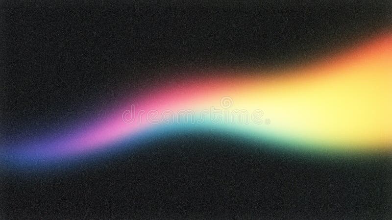 Colorful Spectrum Gradient Fading on Dark Textured Background Stock ...