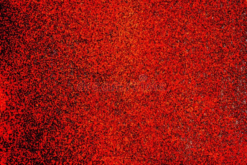 Abstract Vibrant Red Black Spotted Computer Generated Background ...