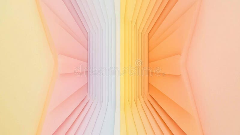 Abstract Vibrant Waveforms in Neon Colors Creating Symmetrical Flow in ...