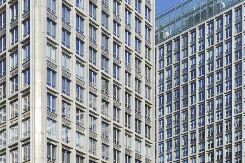 Abstract view of buildings stock photo. Image of business - 146830796