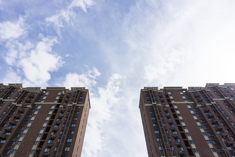 Abstract view of buildings stock photo. Image of travel - 146822896