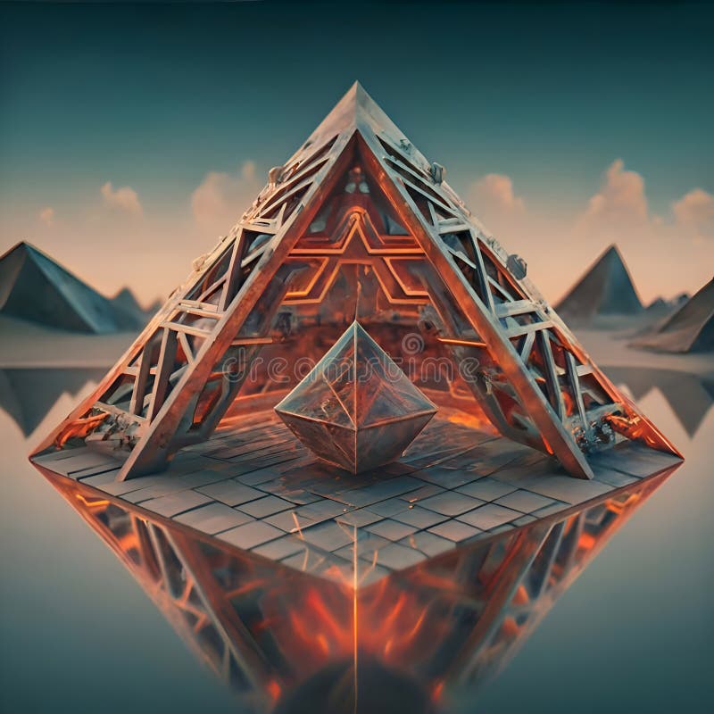 Abstract View of Four Dimension and Ether, Energy Power. Spiritual ...