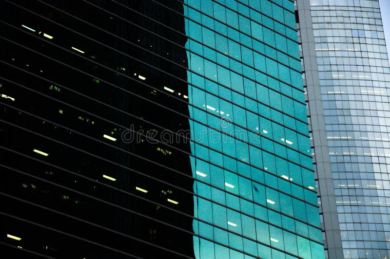 Abstract View of a Skyscraper, Close Up Stock Photo - Image of people ...