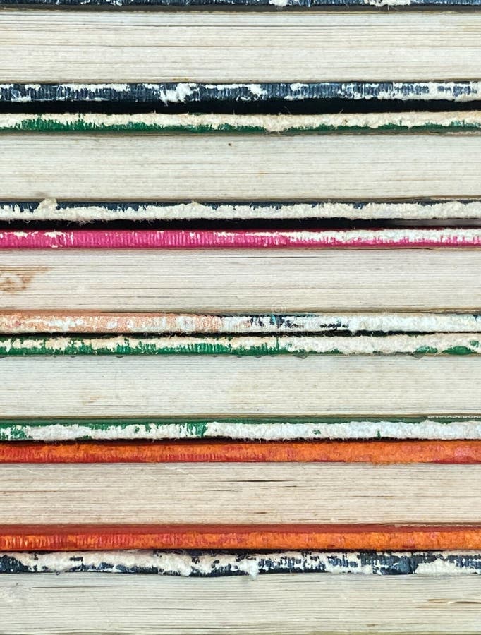 Stack of Colorful Old Books Stock Image - Image of retro, books: 191818091