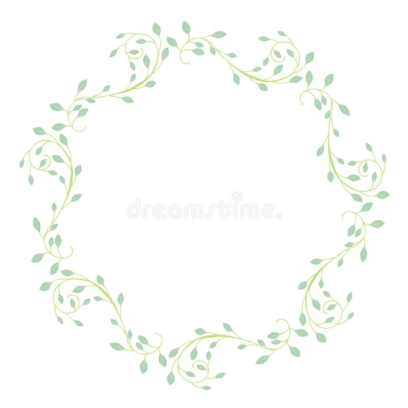 Abstract vine frame stock vector. Illustration of swirl - 29397254