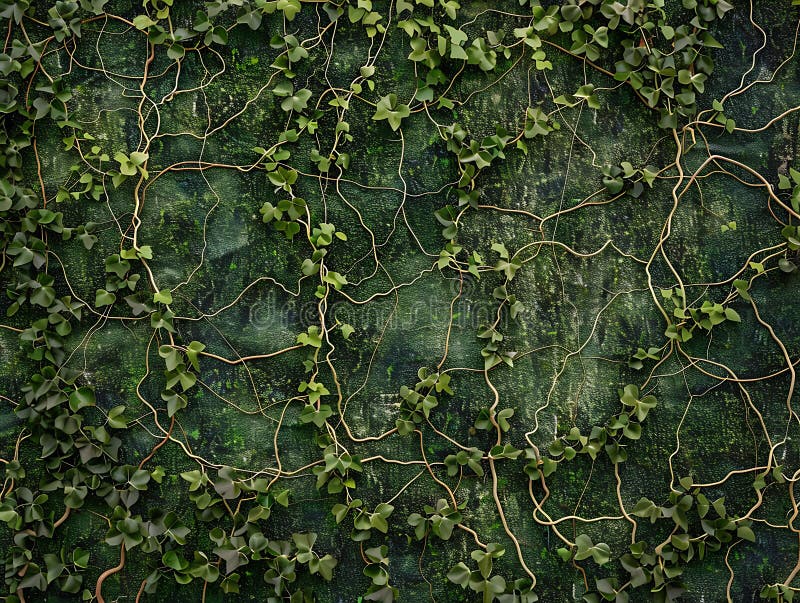 Abstract Vines Network Stretching through Enigmatic Background Art ...