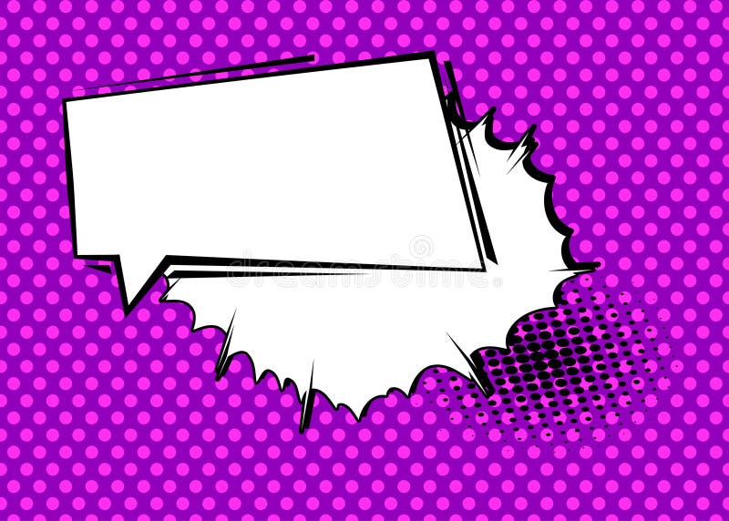 Abstract Vintage Cartoon Backdrop, Comic Book Background. Retro Vector ...