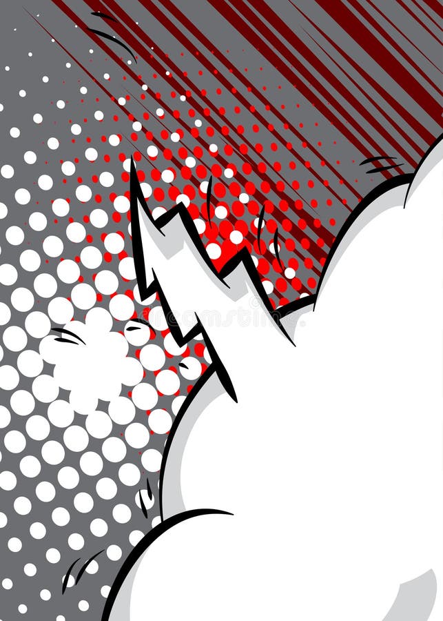 Abstract Vintage Cartoon Backgrounds, Comic Book Backdrop. Retro Vector ...