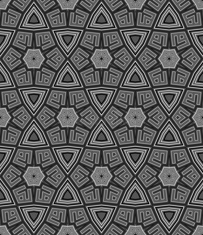 Abstract Vintage Geometric Wallpaper Pattern Stock Vector ...