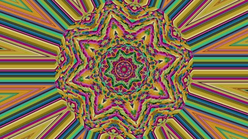 Abstract Vintage Nostalgic Dreamy Interference Background. Stock Video ...