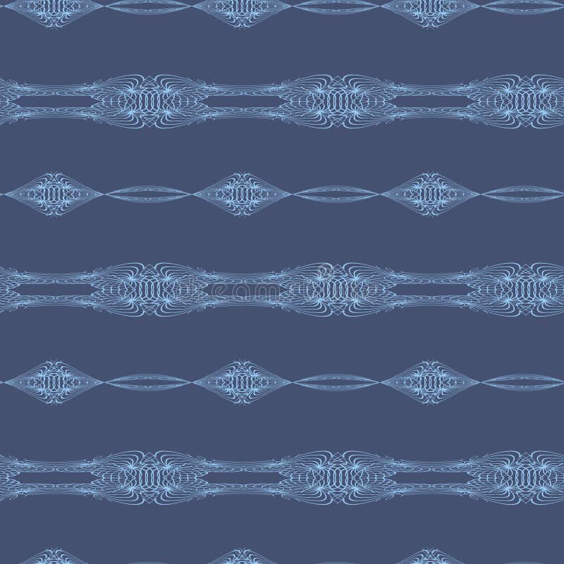 An Abstract Vintage Pattern Seamless Background. Stock Illustration ...