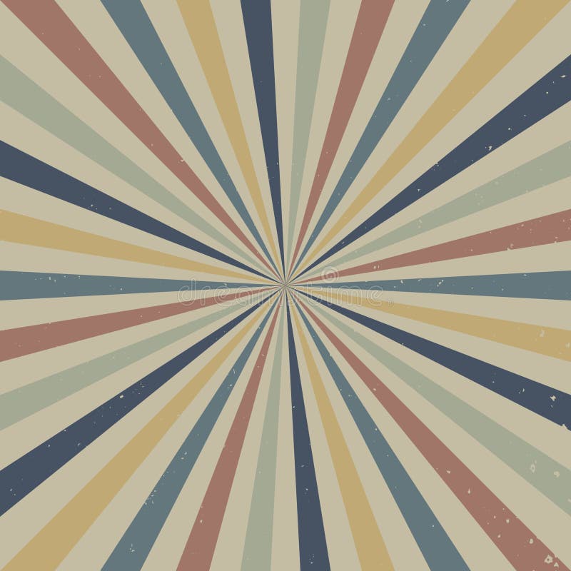 Abstract Vintage Retro Sunburst Background Stock Vector - Illustration ...