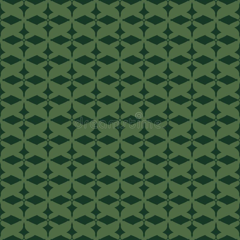 Abstract Vintage Vector Pattern. Organic Illustration of Green Mesh ...