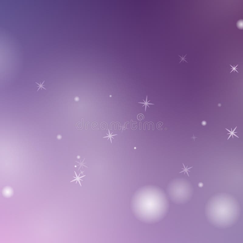 Abstract Violet Background with Glowing Particles. Stock Vector ...