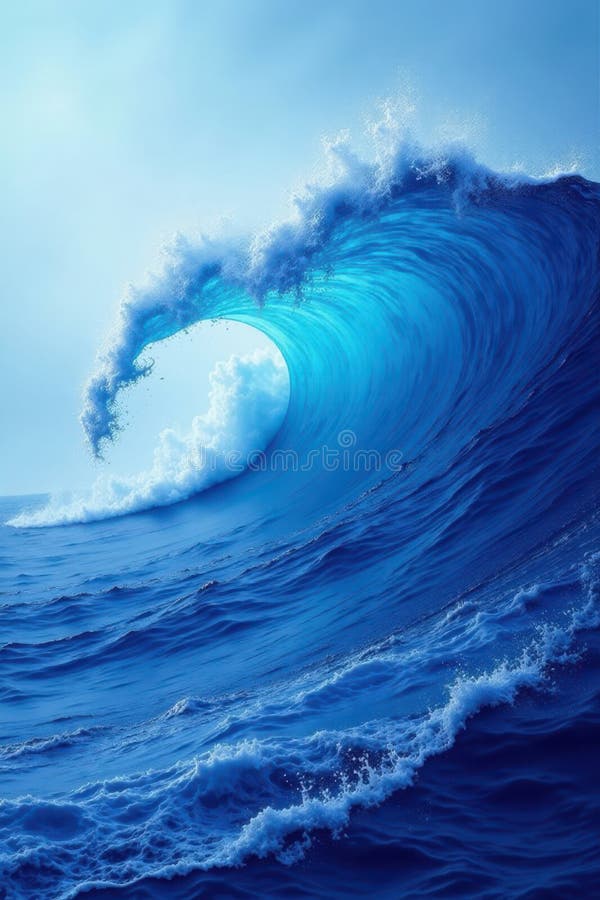 Abstract Violet Blue Wave, Grainy Turquoise Background, Cosmos, Space ...