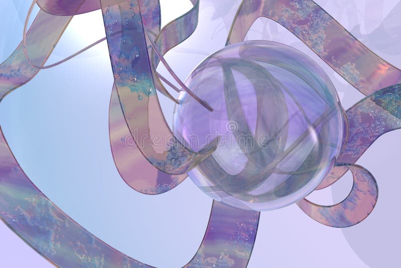 Violet fantasy stock illustration. Illustration of flying - 112416703