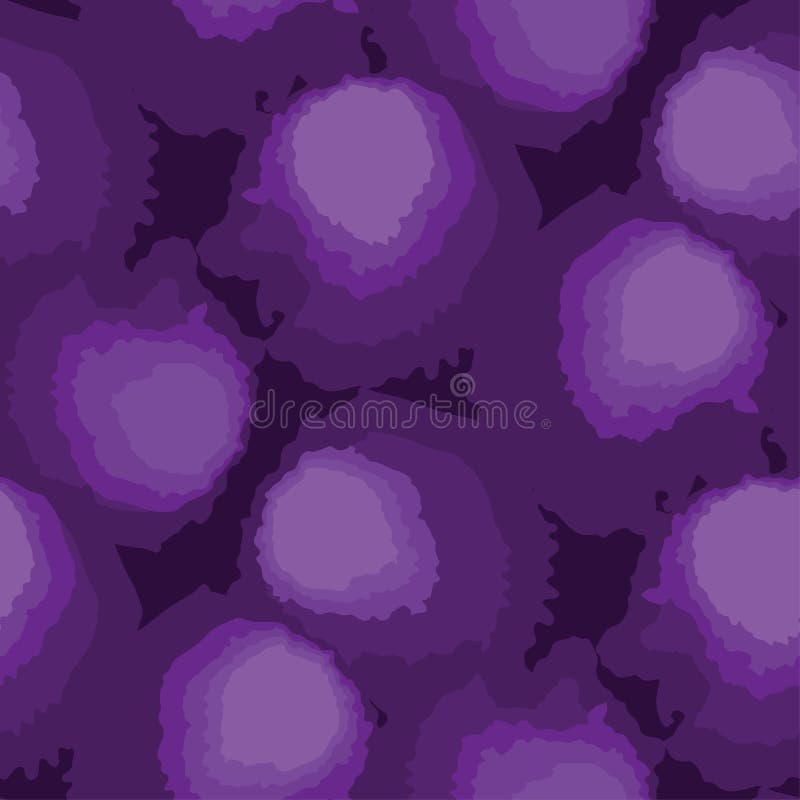 Abstract Violet Ink Dots Seamless Pattern. Stock Vector - Illustration ...