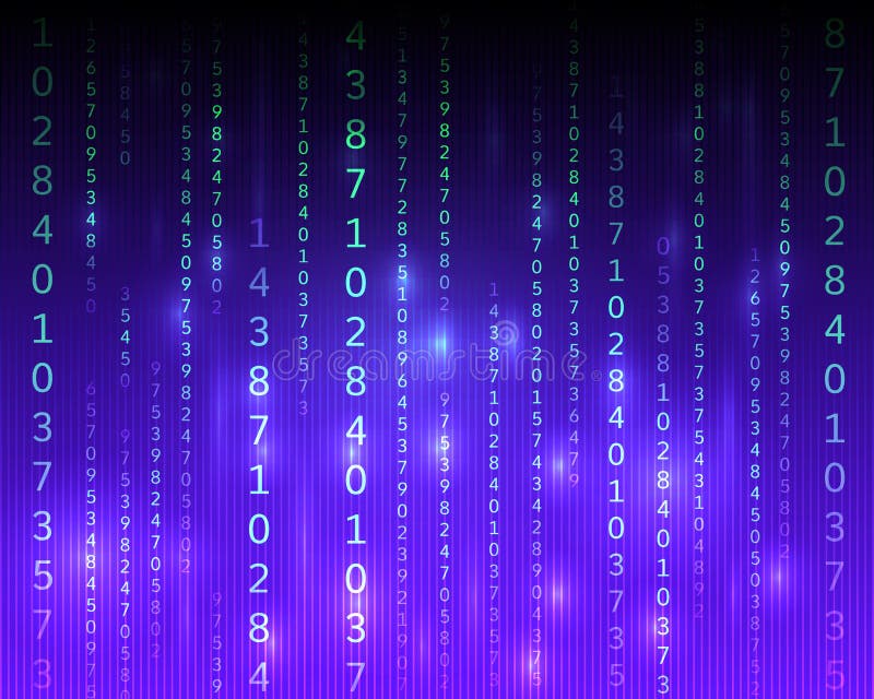 Violet Matrix Japanese Futuristic Dark Purple Techno Digital Oriental ...