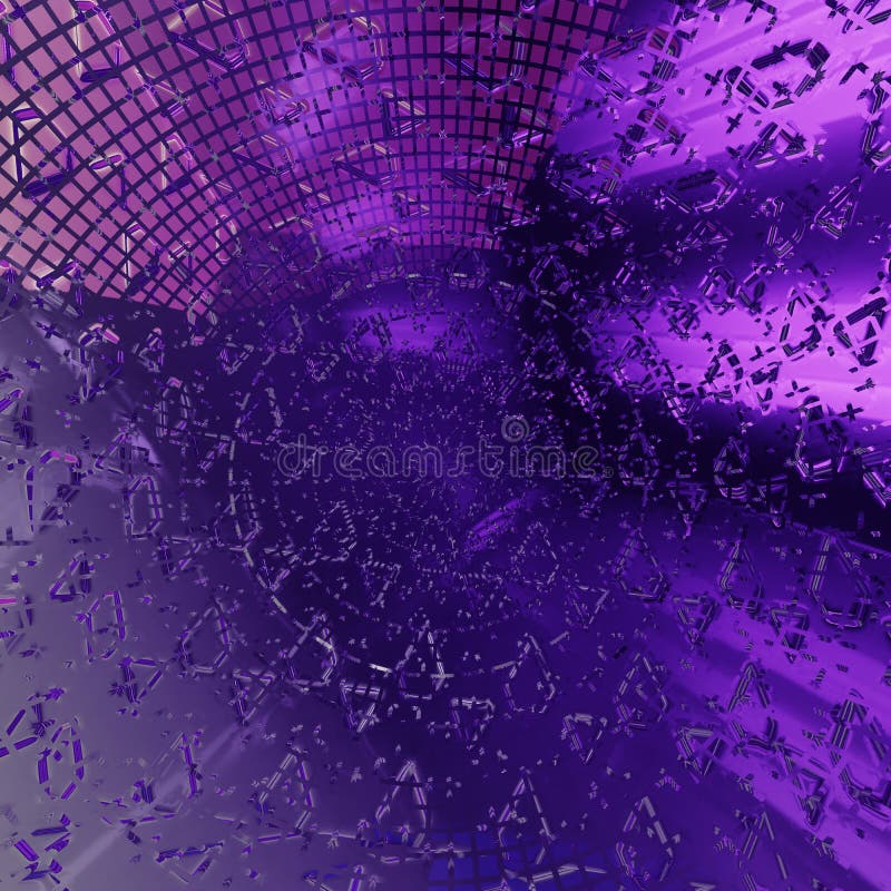 VIOLET TECH Hexagons in Differnts Shaphes OVER Bright BACKGROUND Stock ...