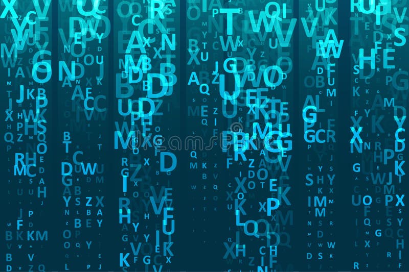 Abstract Virtual Digital Stream Stock Vector - Illustration of abstract ...