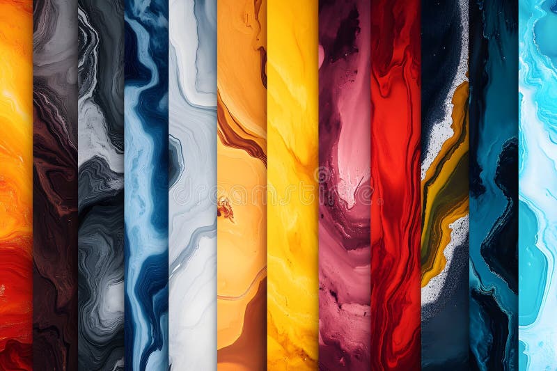 Abstract Visions a Dazzling Array of Unique Background Designs Stock ...