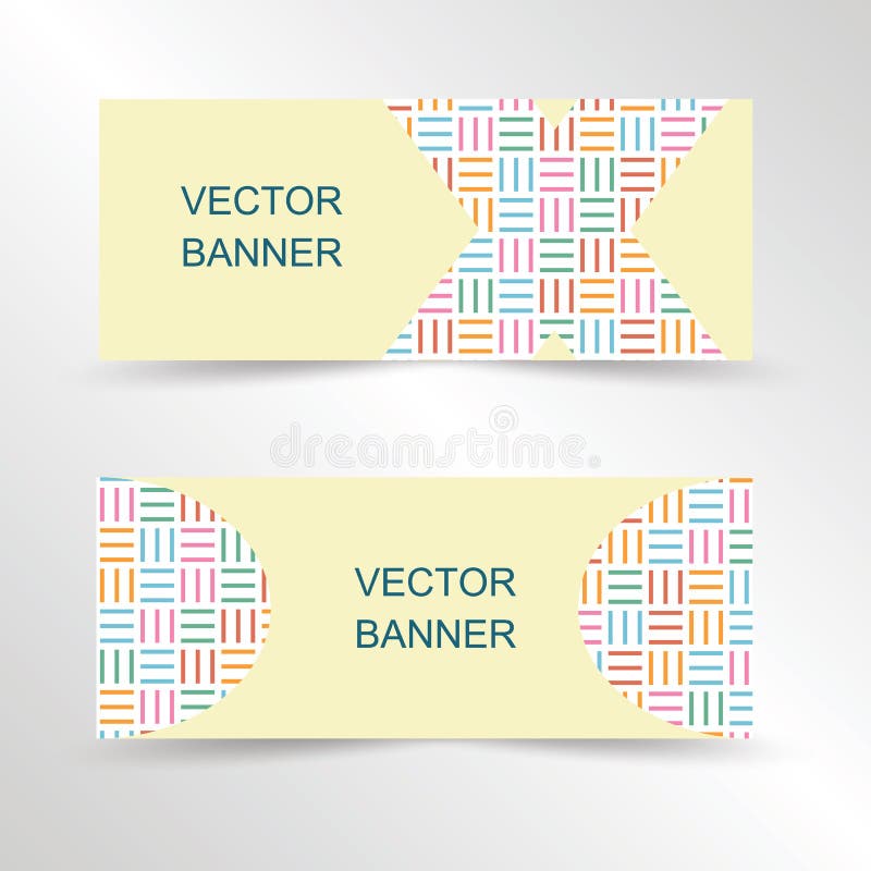 Abstract Visit Card, Front and Back Side, Vector Stock Illustration ...