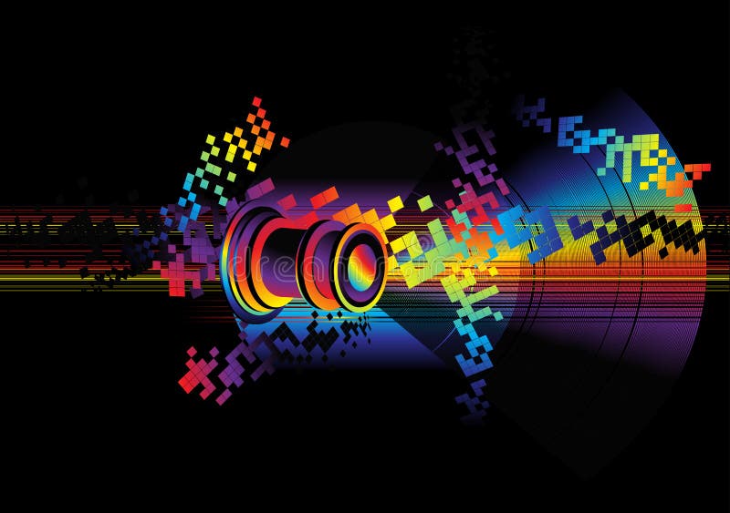 Abstract visual stock illustration. Illustration of funky - 7956117