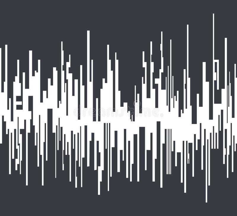 Abstract Visual Effect in 8-bit Style. Visual Distortion Stock Vector ...