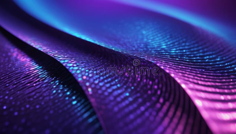 Abstract Visual with Flowing Wave-like Patterns Stock Photo - Image of ...