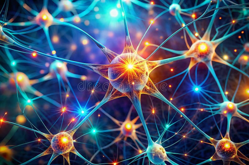 Abstract Visual Representation of a Neural Network a BirdsEye ...