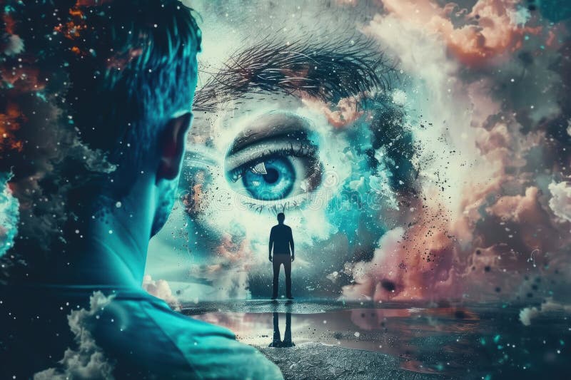 Abstract Visual of Self-analysis and Introspection in Psychology ...