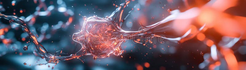 Abstract Visual of Technology Disrupting Traditional Business Models ...