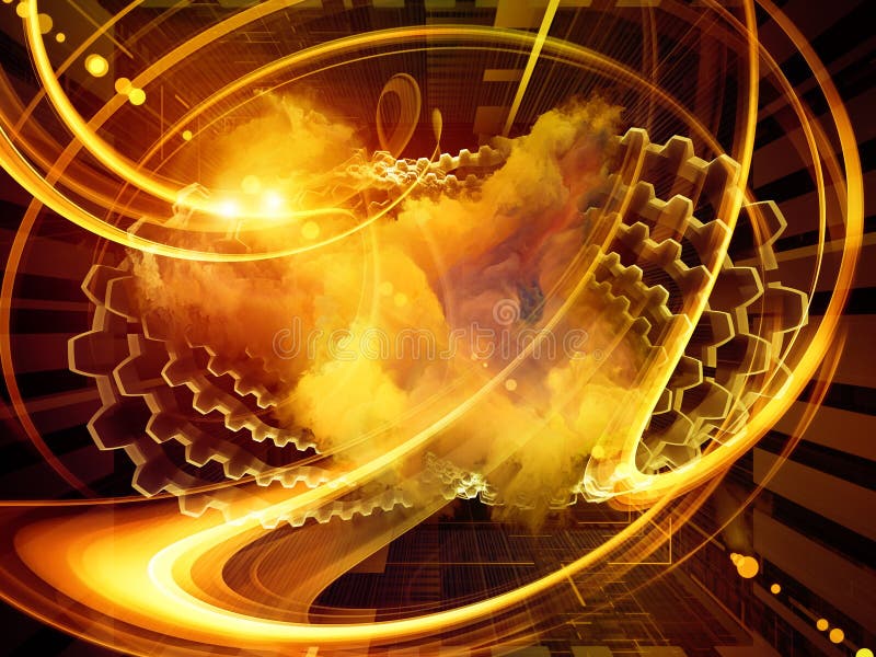 Abstract Visualization Abstraction Stock Illustration - Illustration of ...