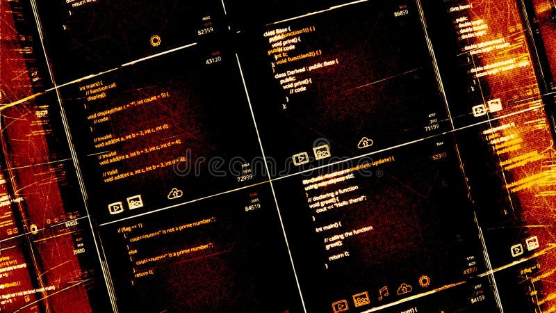 Abstract Visualization of AI Software Development, Seamless Loop ...