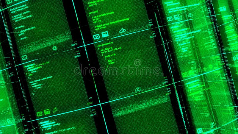 Abstract Visualization of AI Software Development, Seamless Loop ...