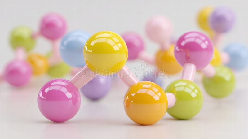 Abstract Visualization of Amino Acids As Protein Building Blocks ...