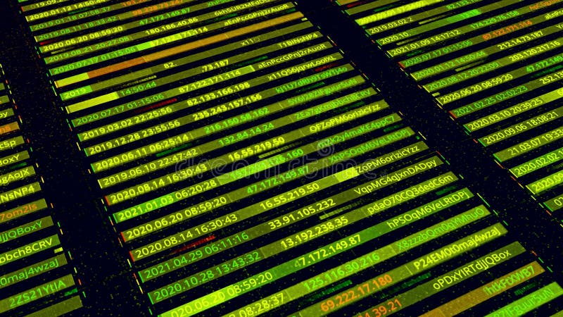 Abstract Visualization of Artificial Intelligence Selecting Passwords ...